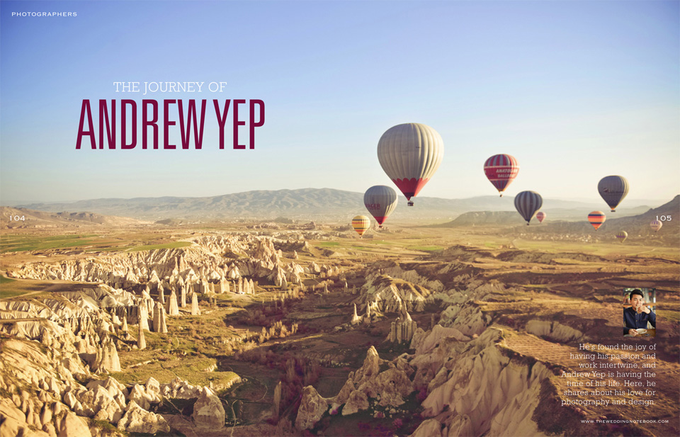 Andrew Yep Photographie | Feature Interview on The Wedding Notebook ...