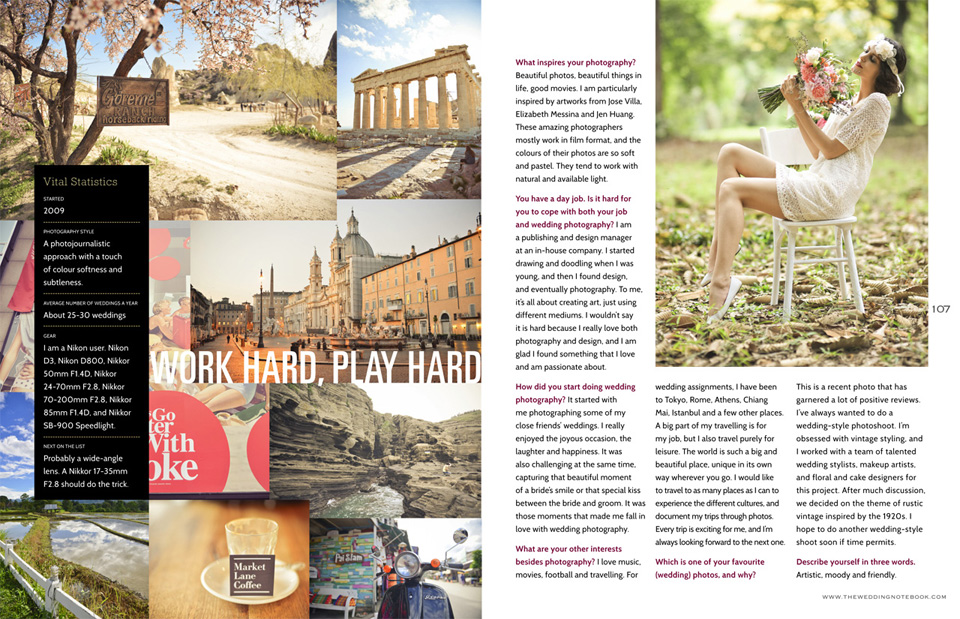 Andrew Yep Photographie | Feature Interview on The Wedding Notebook ...